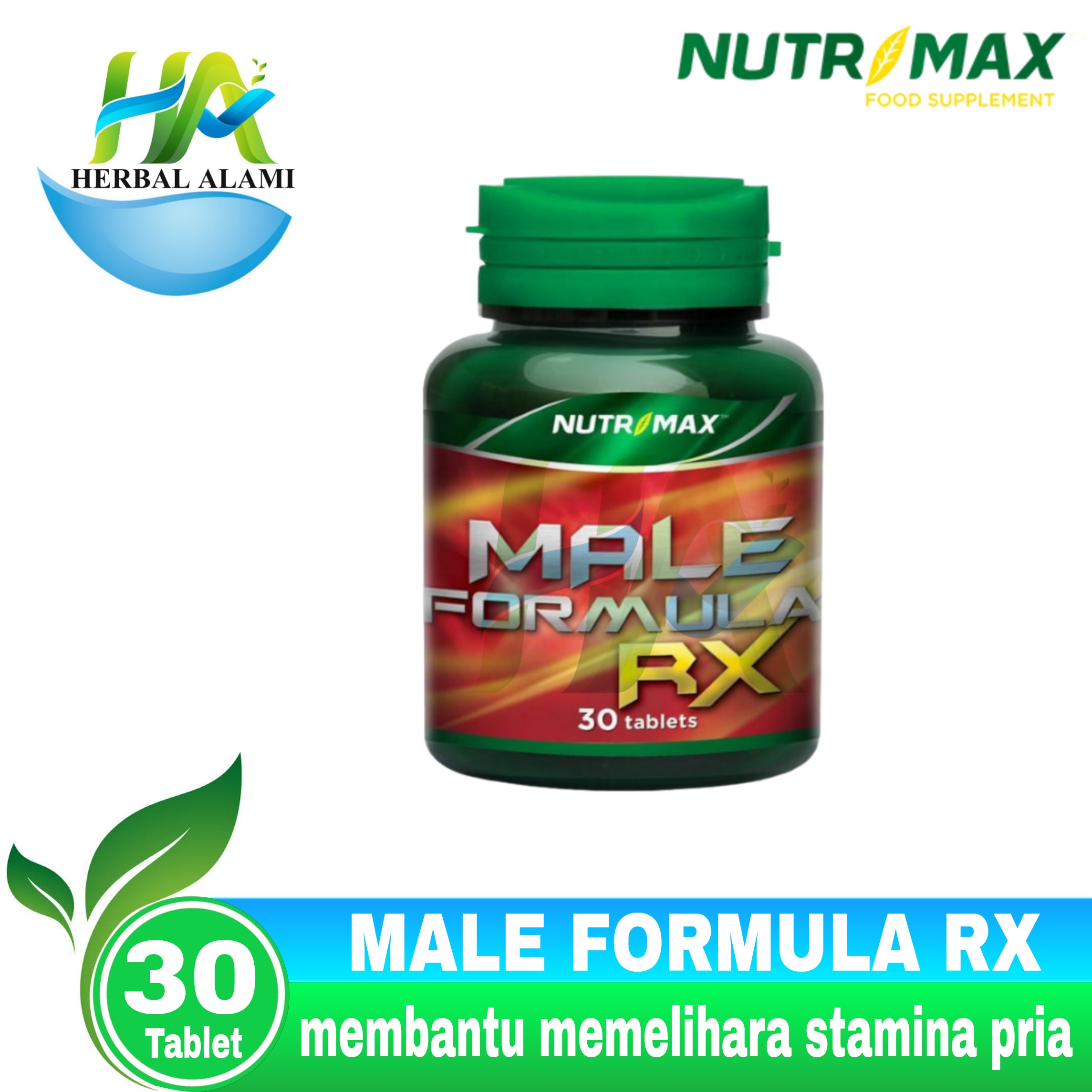 Nutrimax Male Formula Rx Isi 30 Tablet Menjaga Kesehatan Pria