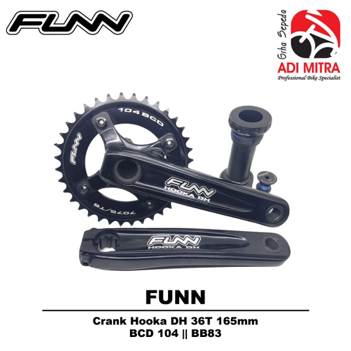 Funn Hooka DH Crank Sepeda Downhill | Lazada Indonesia