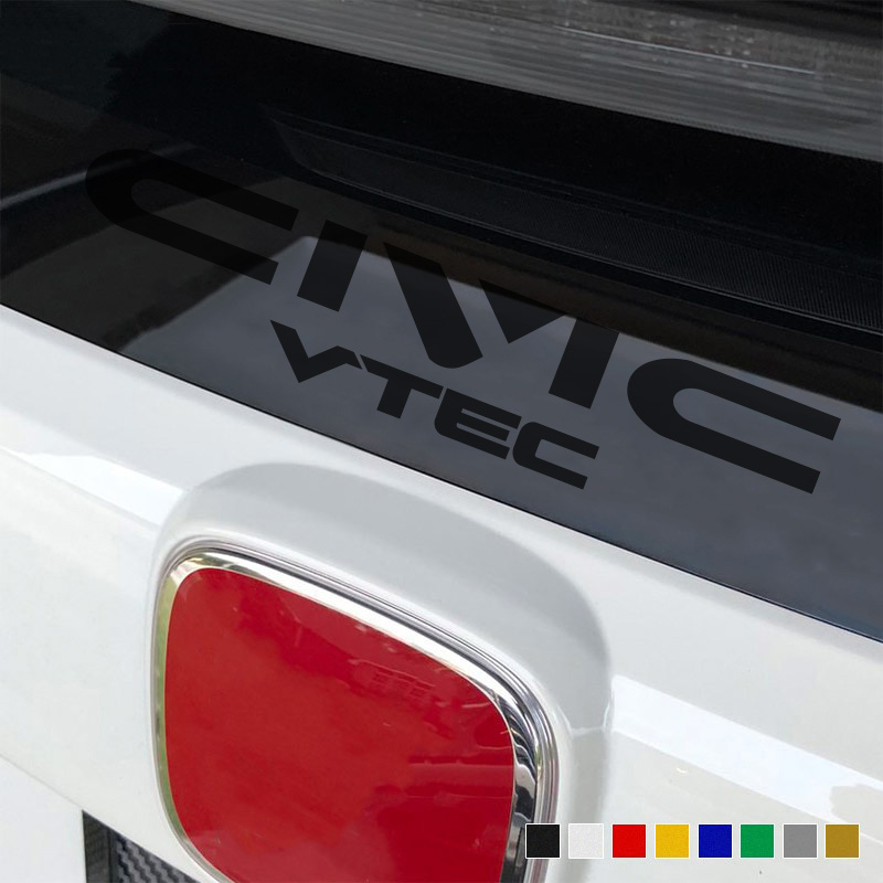 Stiker Mobil Honda Civic VTEC - Car Decal Sticker | Lazada Indonesia