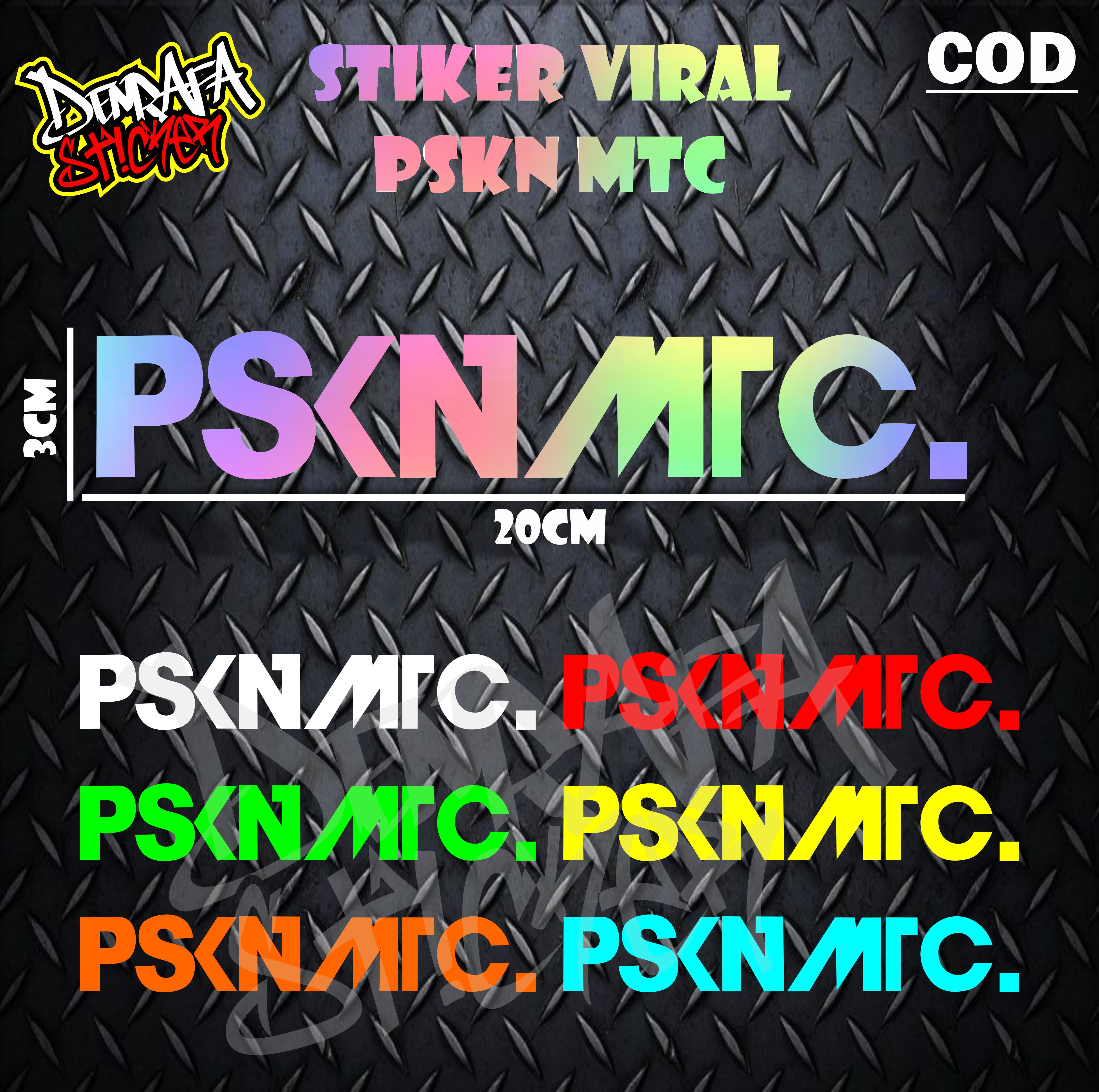 STIKER CUTTING PSKNMTC / STICKER CUTTING VIRAL MOTOR PASUKAN MATIC ...