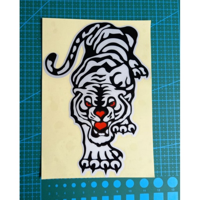 STICKER MACAN HARIMAU CUTTING STIKER 20 x 10 cm | Lazada Indonesia