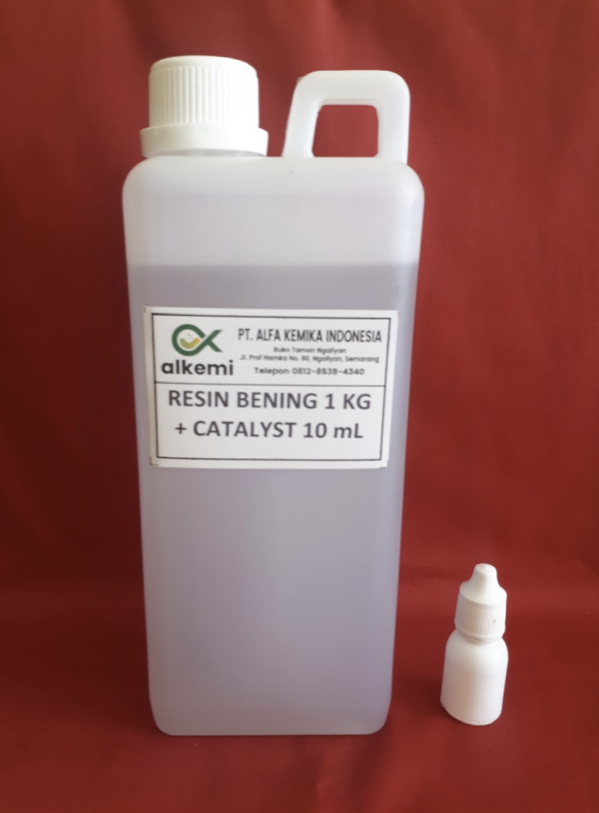 Resin Bening 1Kg + Katalis 20Gram | Lazada Indonesia