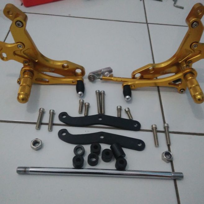 footstep underbone jupiter mx 135 new old ojmx njmx ub racing king 150 ...