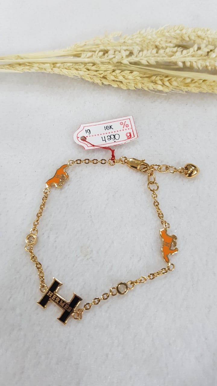 Gelang rantai emas 70 hermes | Lazada Indonesia