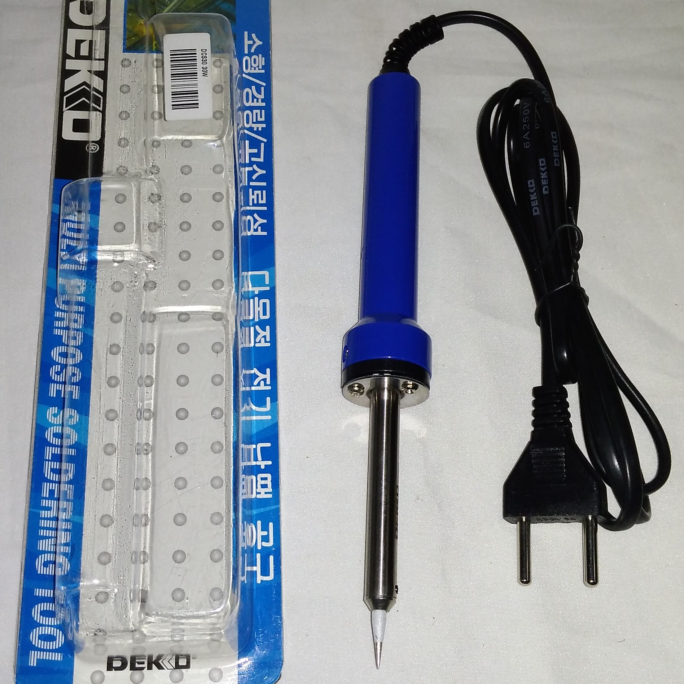 Solder Dekko Biru 30 Watt DEKKO SOLDERING IRON Original | Lazada Indonesia