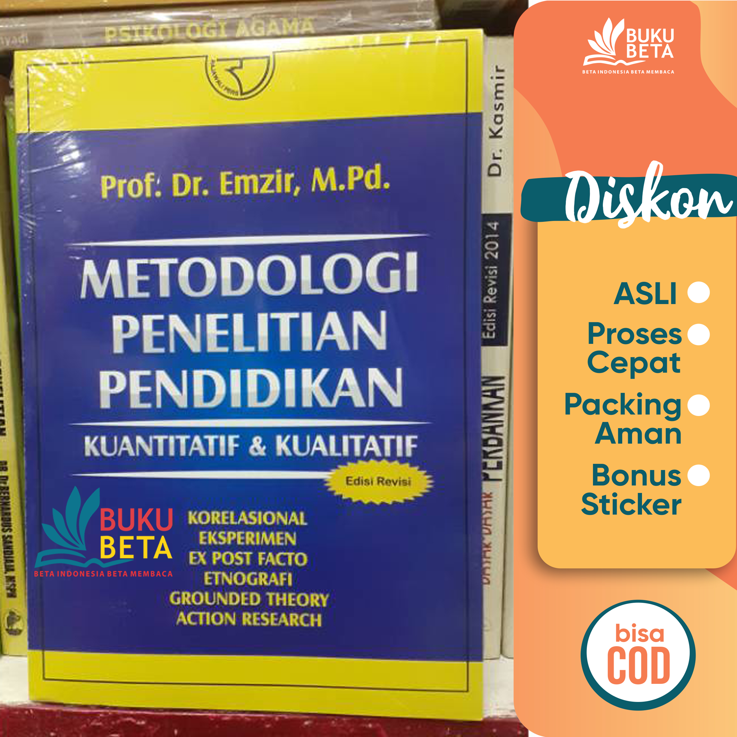 Buku Beta - Metodologi Penelitian Pendidikan, Kuantitatif & Kualitatif ...