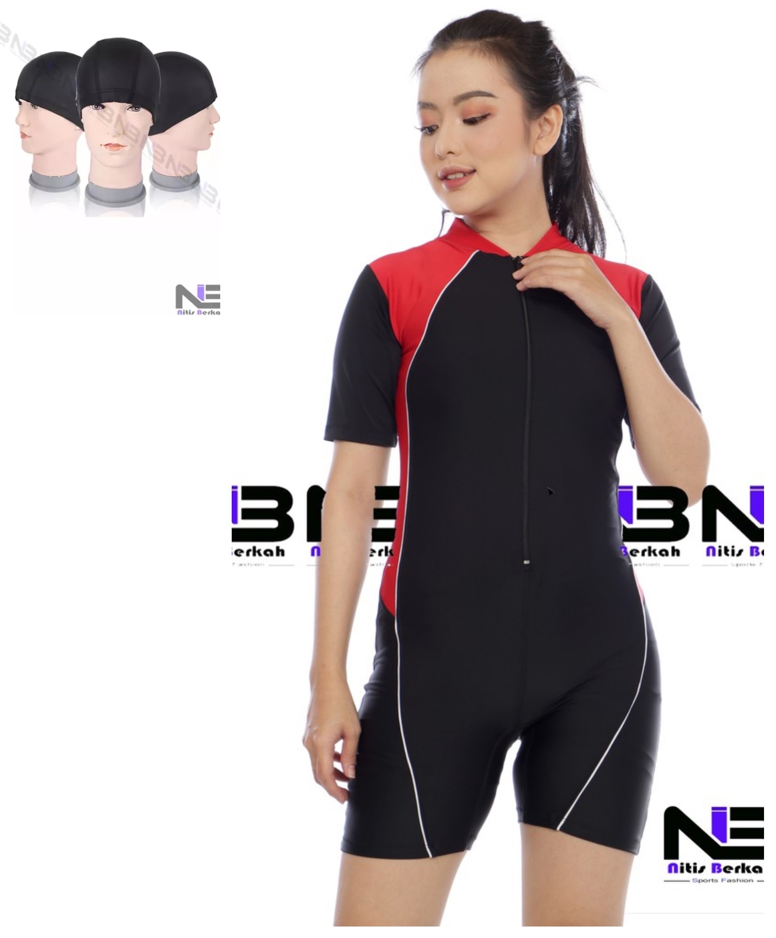 NIBER Baju Diving Dewasa Pendek Lis kombinasi Premium Model Perempuan Laki Laki | Lazada Indonesia