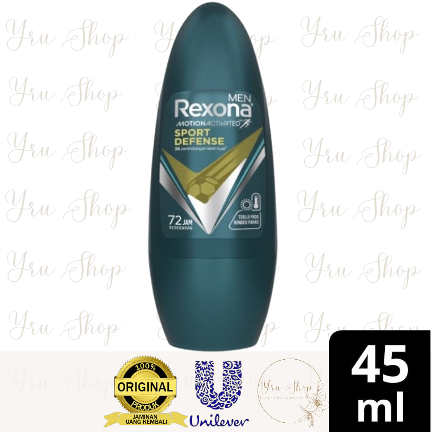 Rexona Men Deodorant Roll On Antiperspirant Sport Defense - Ice Cool ...