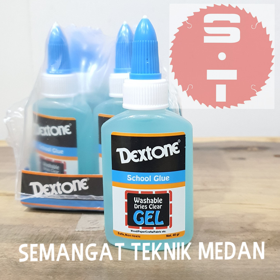 LEM GEL BENING NON TOXIC SCHOOL GLUE WASHABLE DEXTONE | Lazada Indonesia