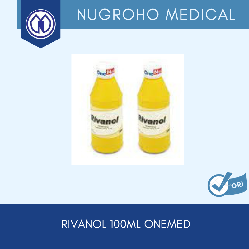 RIVANOL 0,1% 100 ML BOX / 24 BTL onemed | Lazada Indonesia