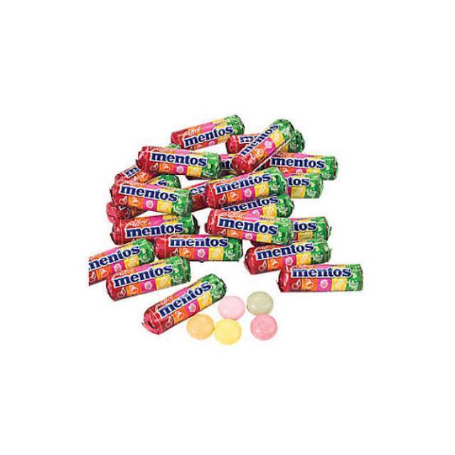 PERMEN MENTOS MINI ROLL RAINBOW 10 GR | Lazada Indonesia