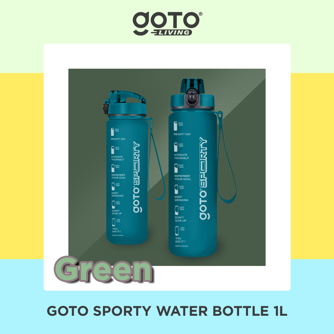 Goto Sporty Bottle Tumblr Air 1 Liter Botol Minum Olahraga Sport ...