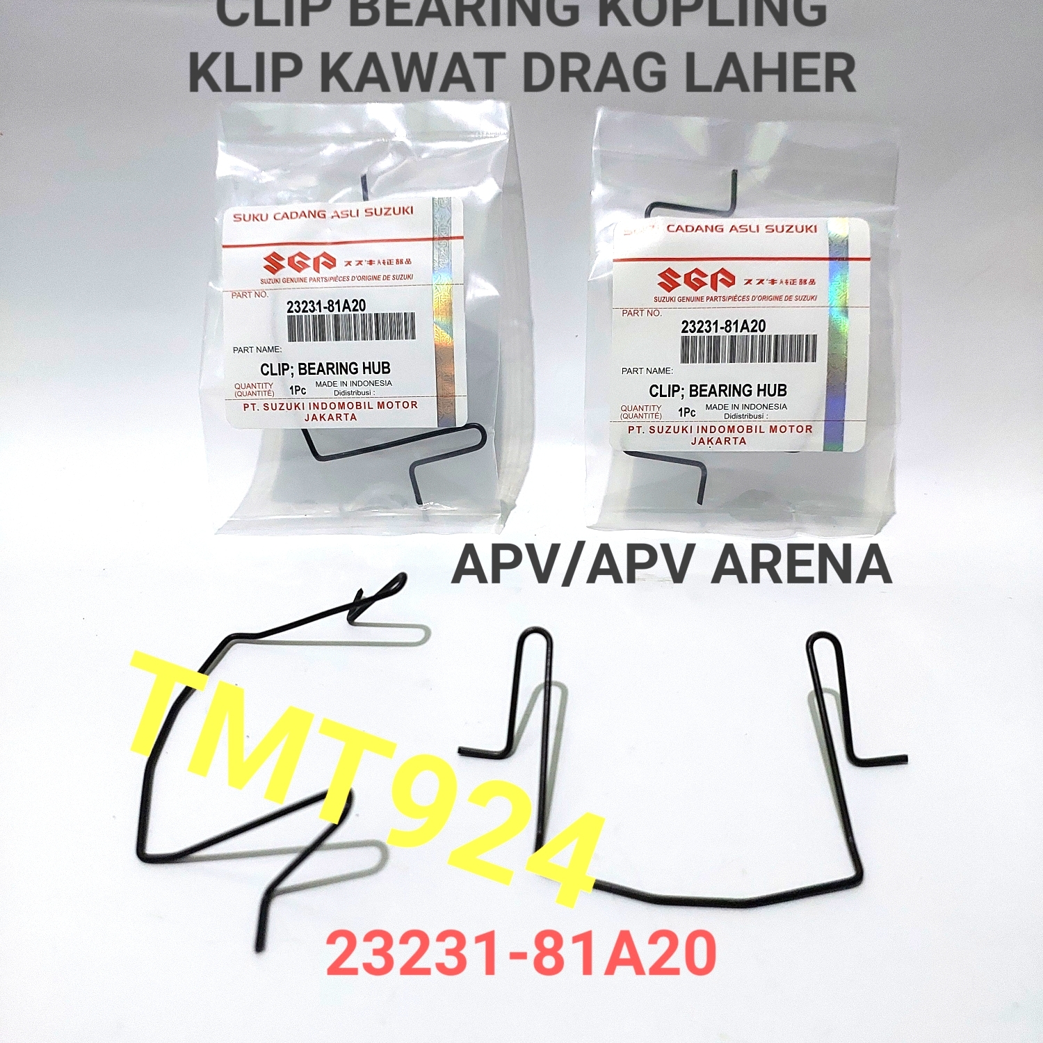 KLIP KAWAT DRAG LAHER CLIP BEARING KOPLING APV /APV ARENA 23231-81A20 | Lazada Indonesia