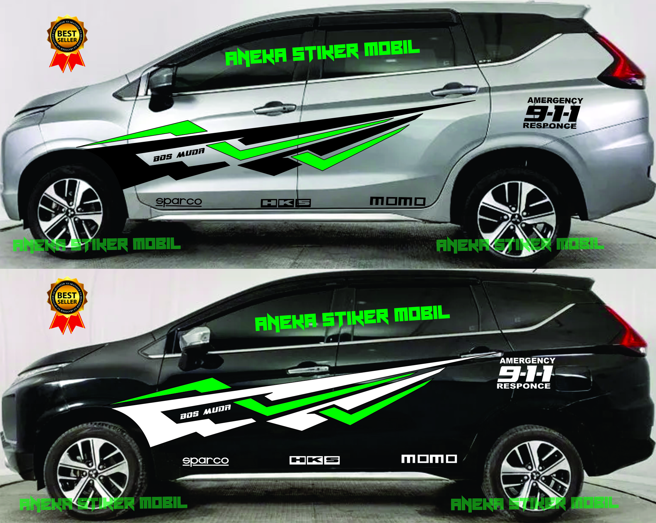 Stiker mobil mitsubishi xpander sticker cutting strip xpander stiker ...