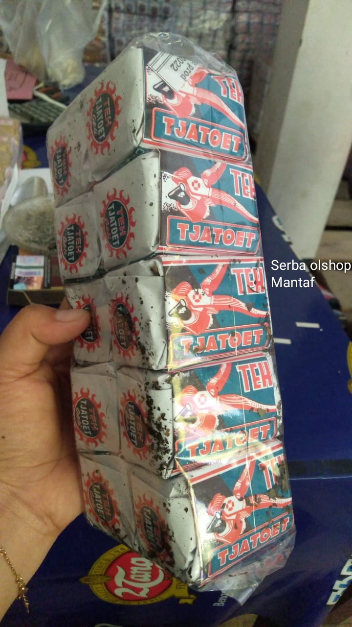 Teh Tubruk Tjap TJATOET biru Istimewa teh seduh catut [1 pack 10pcs ...
