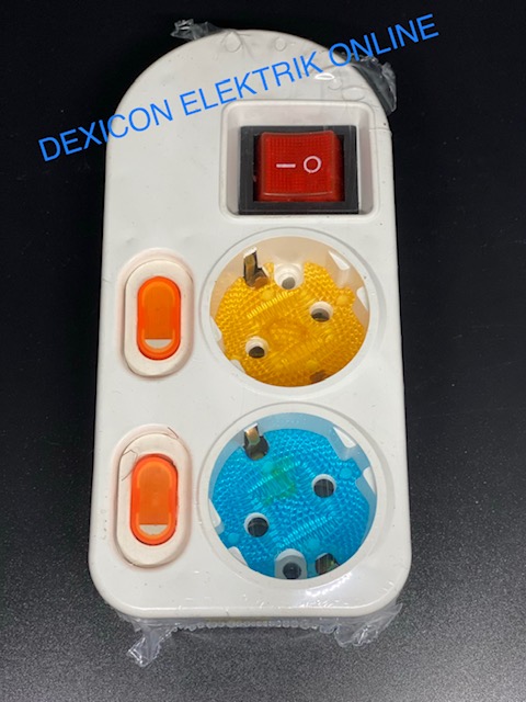 stop kontak tanpa kabel/multipro/terminal colokan listrik/sambungan ...
