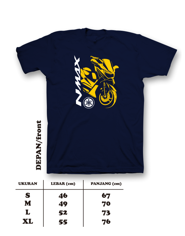 KAOS MOTOR YAMAHA NMAX SEASON 1 | Lazada Indonesia