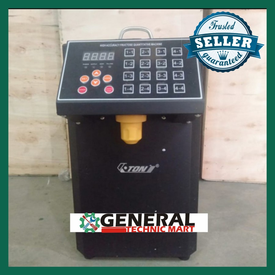 Mesin Penakar Takar Sirup GulaCair Fructose Syrup Sugar GT06 Dispenser ...