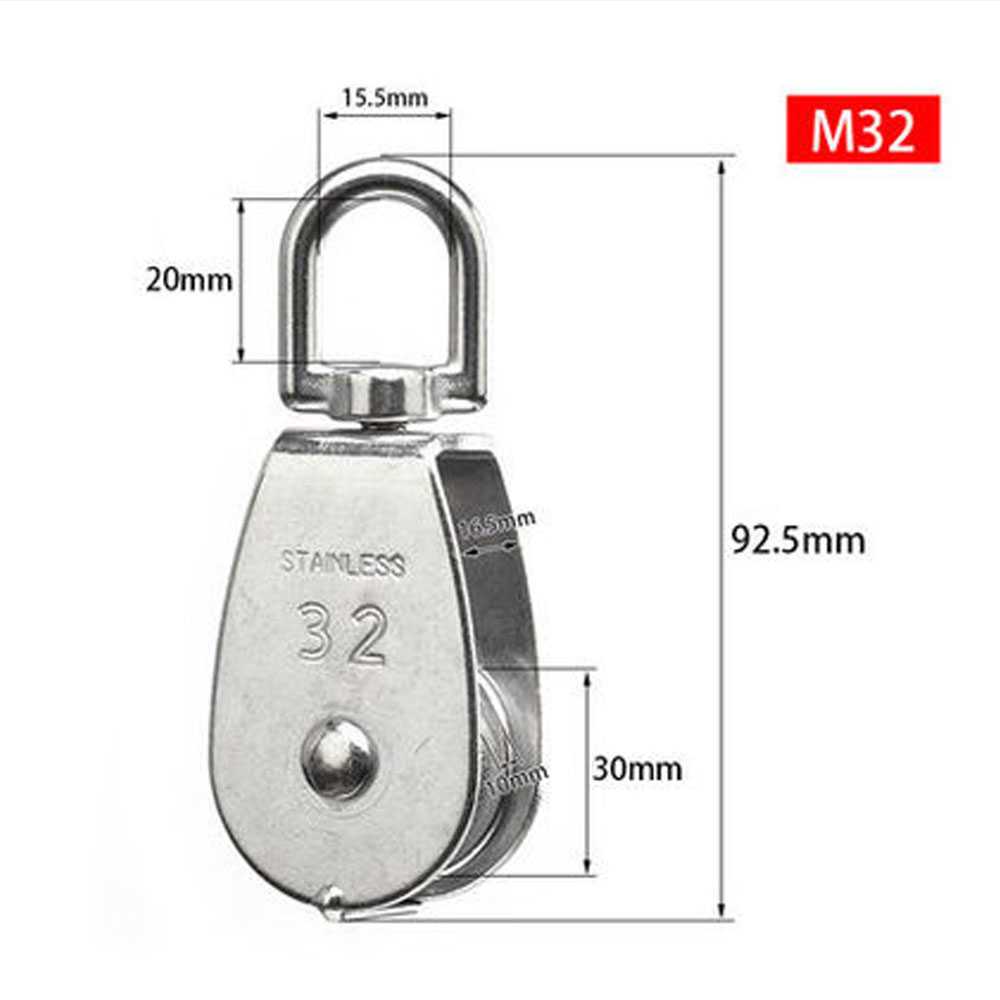 BISA COD - Katrol Mini Katrol Kecil Kuat Kerekan Timba Sumur Besi ...