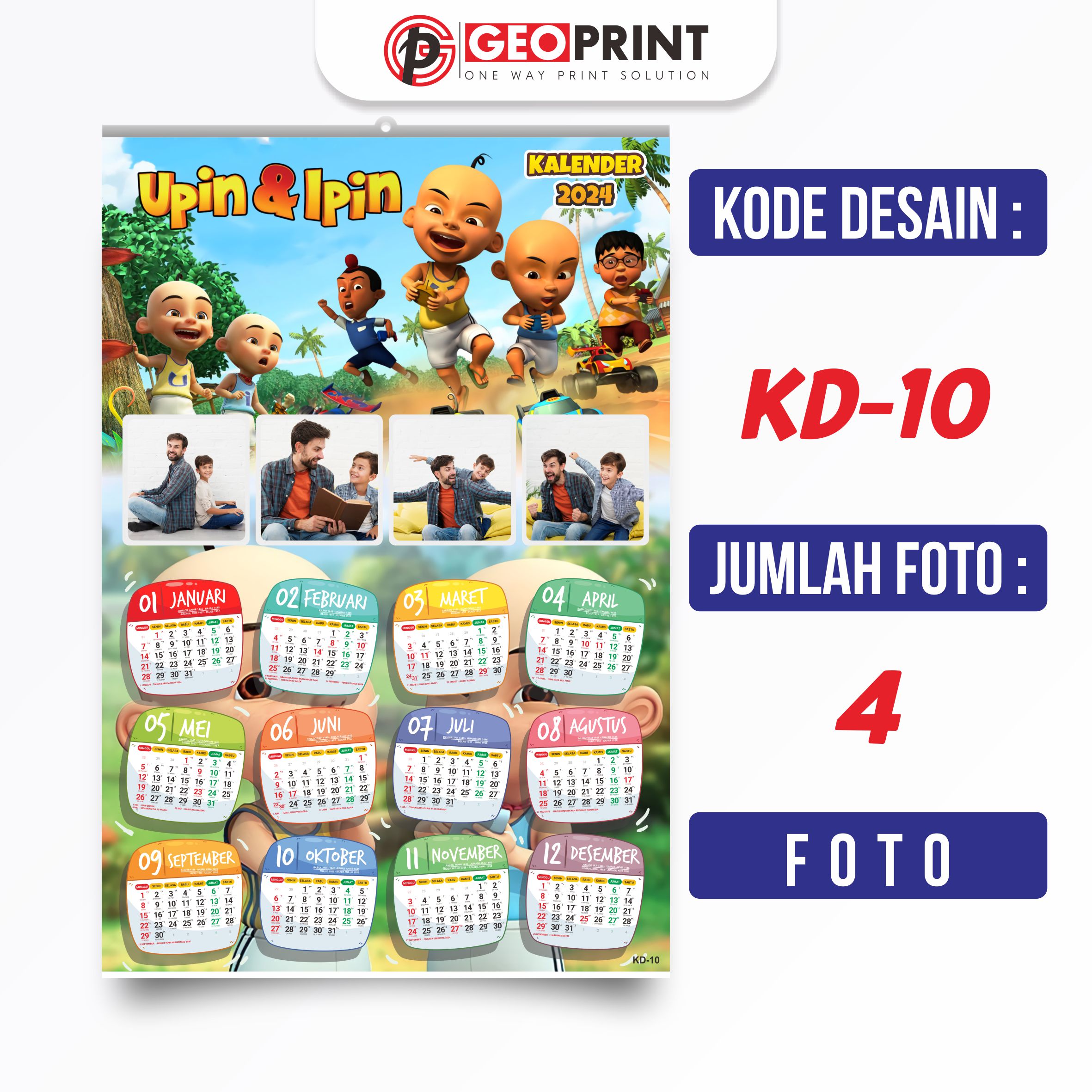 Kalender 2024 Foto Sendiri dengan 50 Pilihan Motif / KALENDER 2024 ...