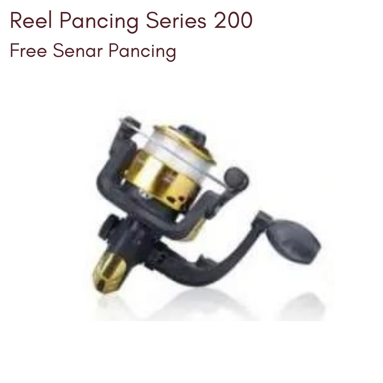Reel Pancing Memancing Fishing Reel Max Drag 3-6KG Free Senar Pancing ...