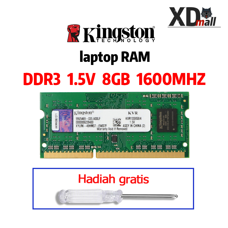 Memory Ram laptop kingston SODIMM DDR3 DDR3L 4GB 8GB ORIGINAL notebook ram 1600MHZ PC12800 1.35V ...