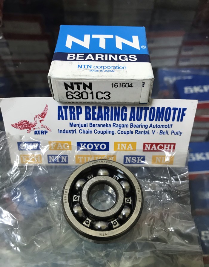 BALL BEARING 6301 C3 NTN JAPAN ORIGINAL | Lazada Indonesia