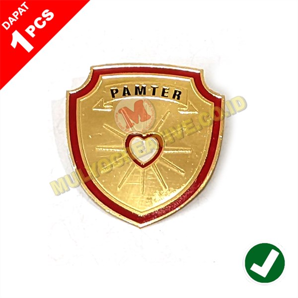 Brevet Pamter PSHT - Pin Emblem Pamter Persaudaraan Setia Hati Terate ...