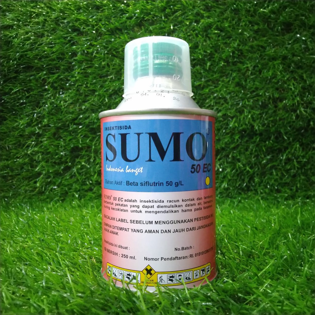 SUMO 50EC 250ml Obat Hama Ulat grayak dan Lalat Buah Insektisida racun ...