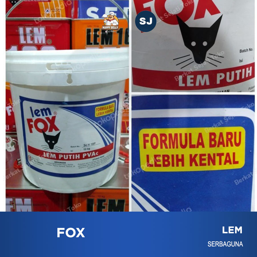 LEM FOX / PUTIH BIRU EMBER 10KG | Lazada Indonesia