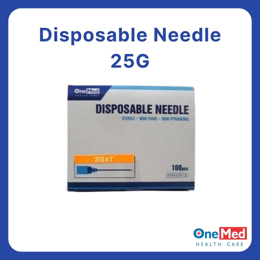Disposable Needle 25G Onemed / Jarum Ukuran 25G Onemed | Lazada Indonesia