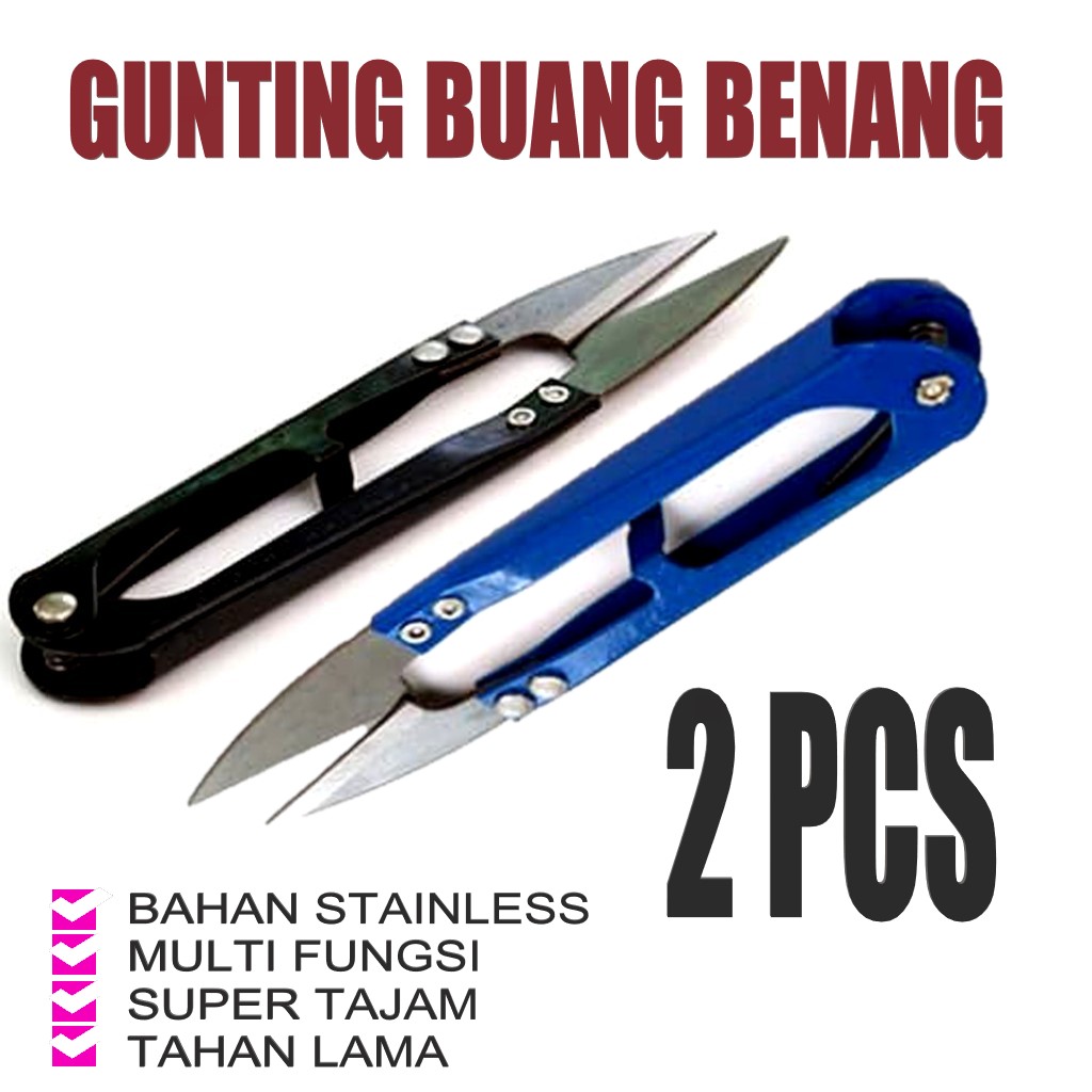 PROMO ISI 2 PCS - Gunting Potong Benang Jahit / Gunting Benang ...