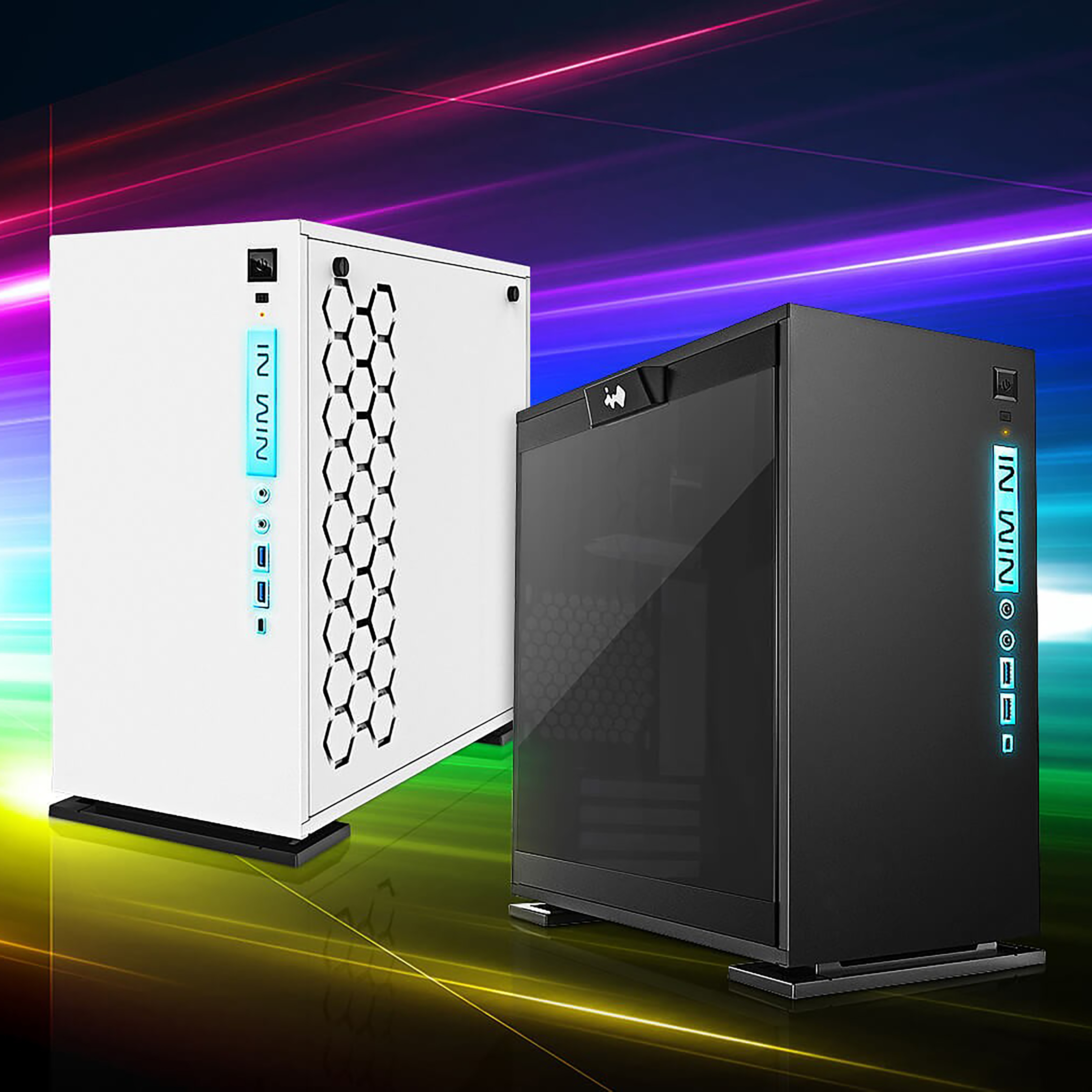 InWin 301C Black Tempered Glass - Casing gaming | Lazada Indonesia