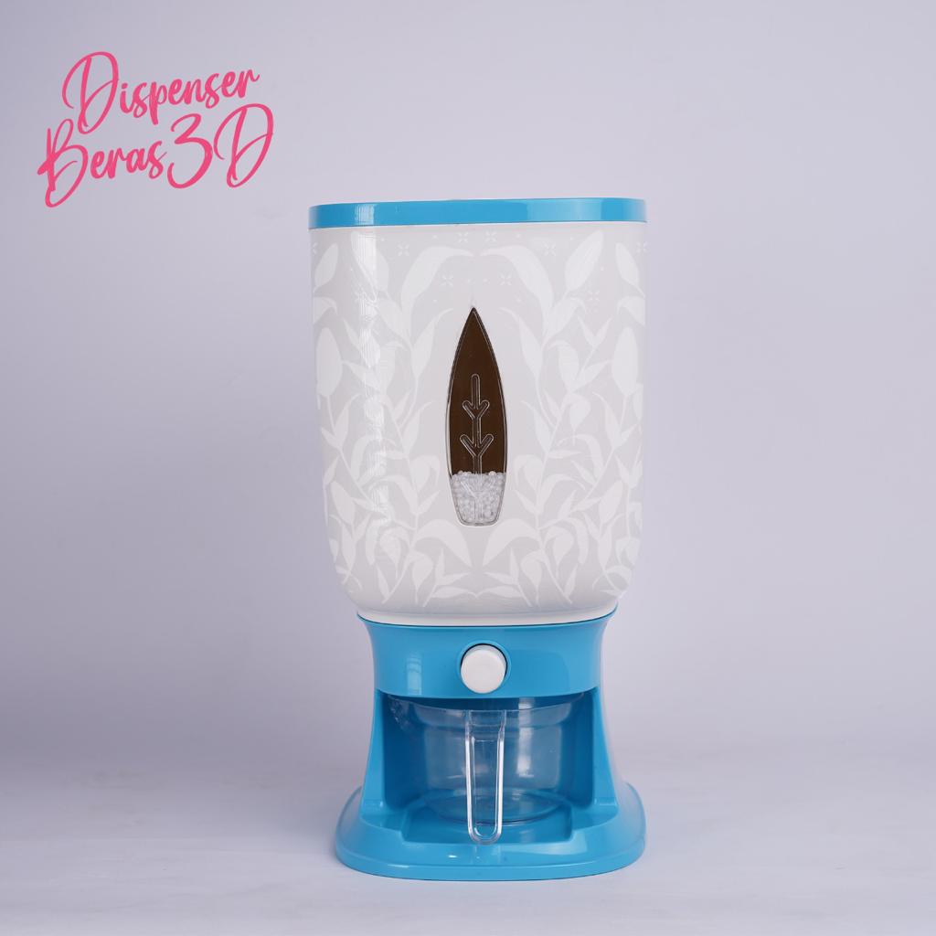 Tempat Beras / Dispenser Beras 3d / Tempat Beras Rice Dispenser 10kg ...