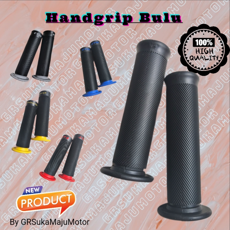 Handgrip Motor Handgrip Bulu Universal Nmax,Aerox,Pcx,Vario,Beat,Mio ...