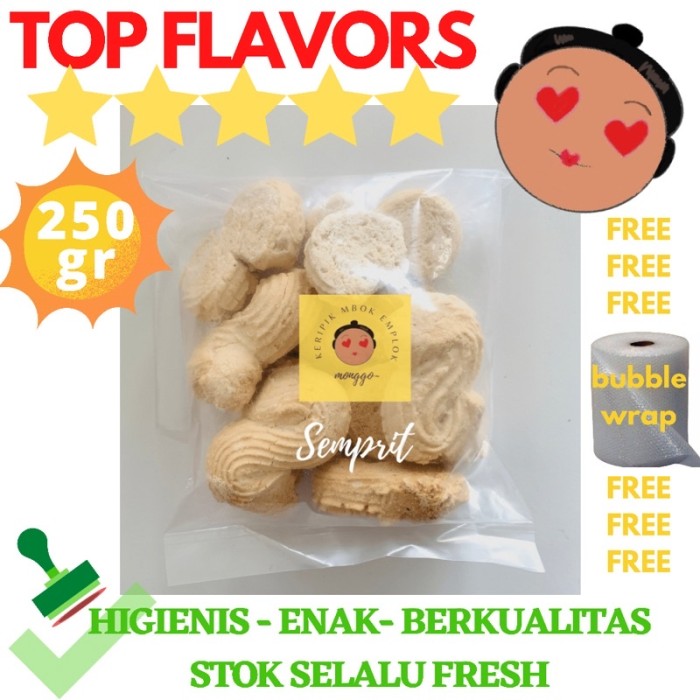 KUE KERING LEBARAN SEMPRIT SAGU LARUT LETTER S KUE GARUT COOKIES ...