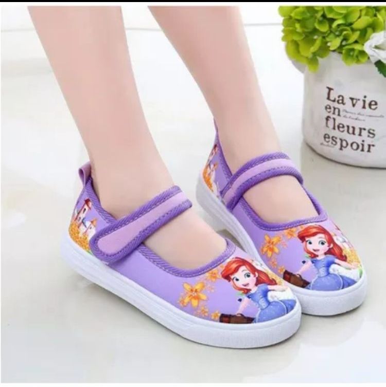 sepatu canvas princess Disney anak import motif Sofia | Lazada Indonesia