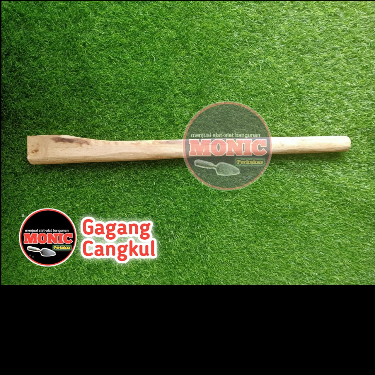 Gagang Cangkul Kayu RASMALA lurus Tinggal Pakai Monic perkakas | Lazada ...