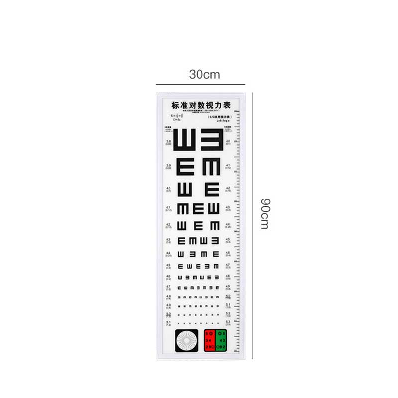Snellen Chart Elektrik Alat Test Mata Rabun | Lazada Indonesia
