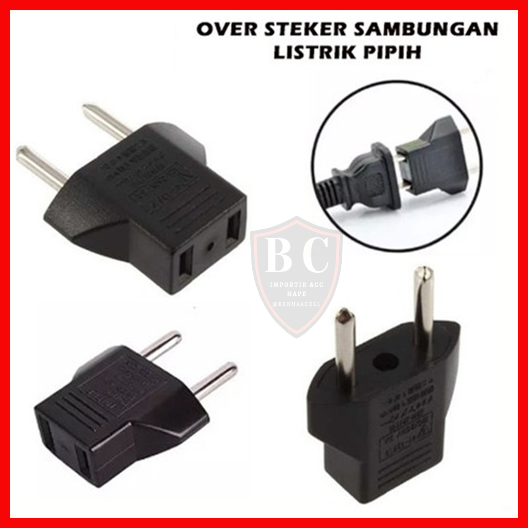 OVER STEAKER COLOKAN LISTRIK - ADAPTOR SAMBUNGAN CHARGER GEPENG ...