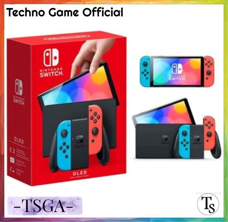 Nintendo Switch OLED CFW Full Game / Console Switch OLED Neon White ...