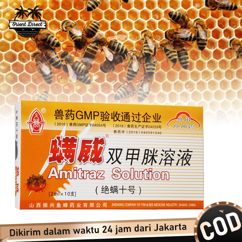 2ml X 10pcs Obat Ampul Lebah Ampul Lebah Obat Kutu Lebah Apis Cerana ...