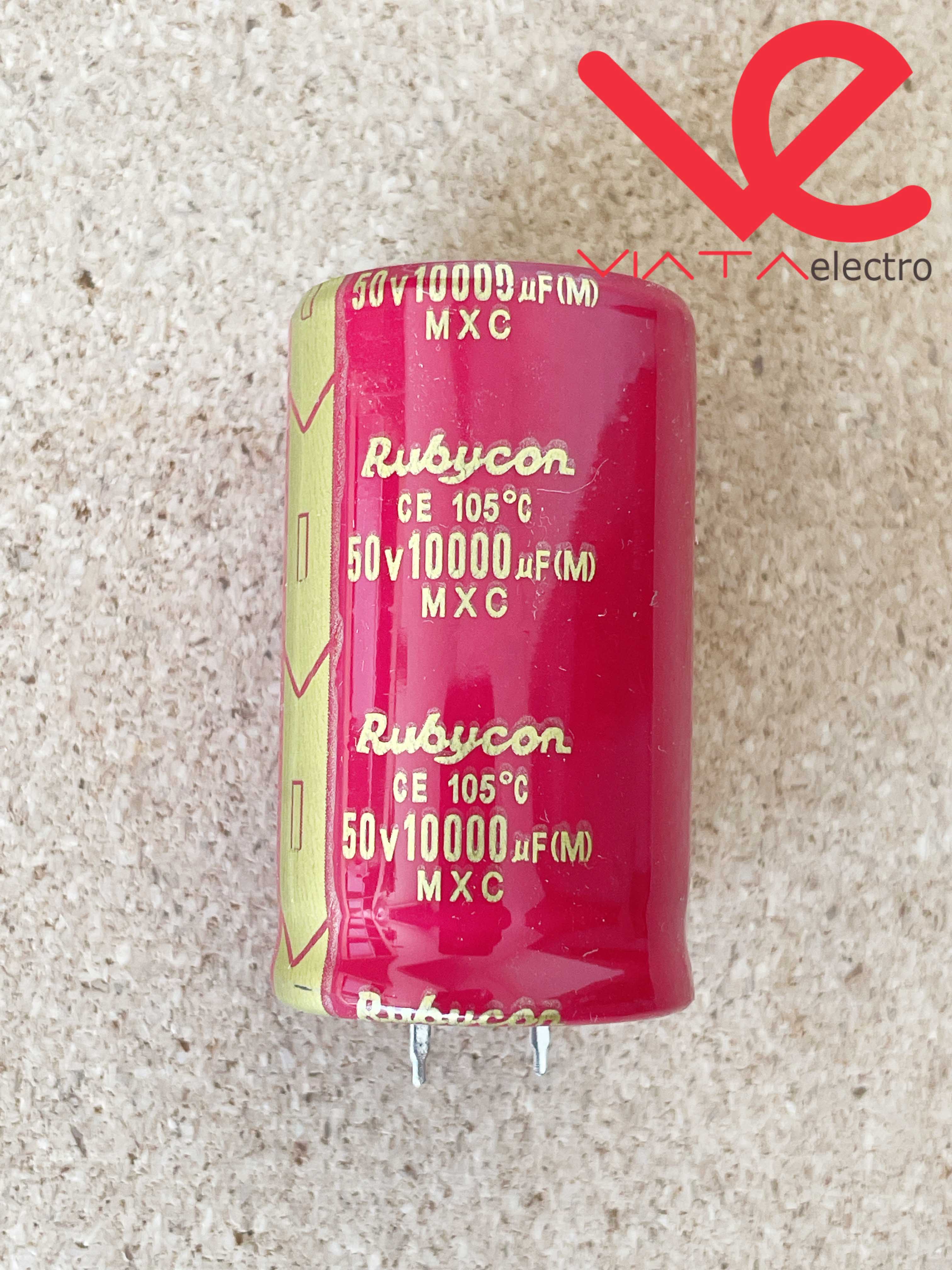 KAPASITOR ELCO 10000UF 50V RUBYCON ORIGINAL CAPACITOR ELKO KAPASITOR 10 ...