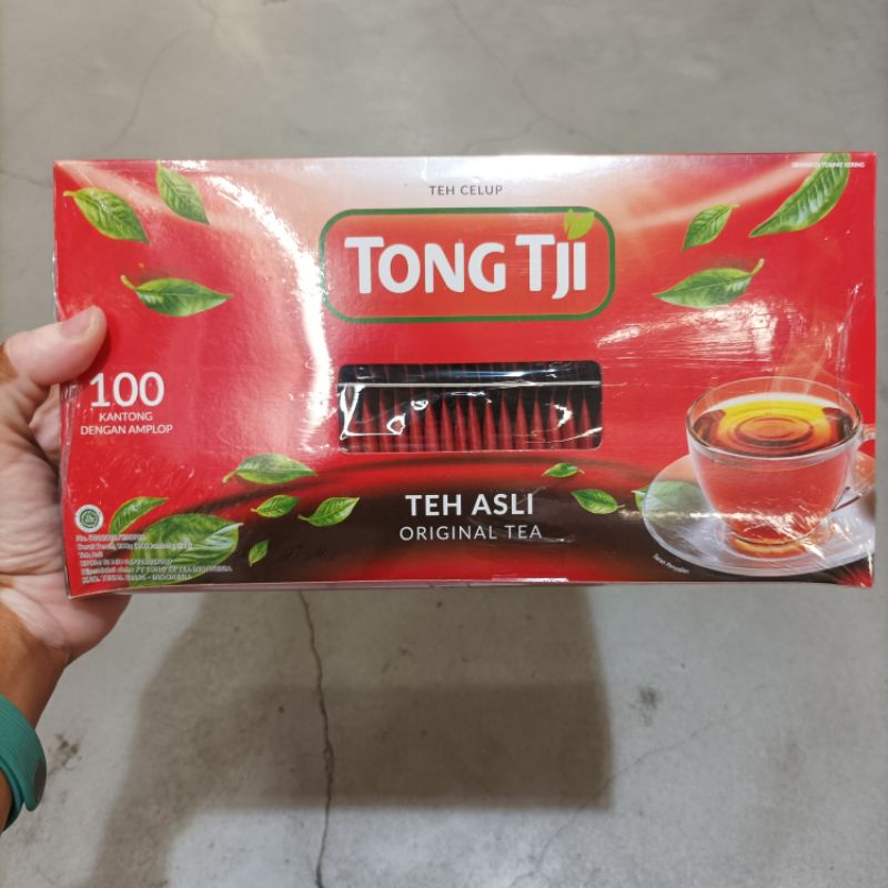 Tong Tji Jasmine Tea Teh Celup Dgn Amplop 1 pack (2 gr x 100 teabags ...
