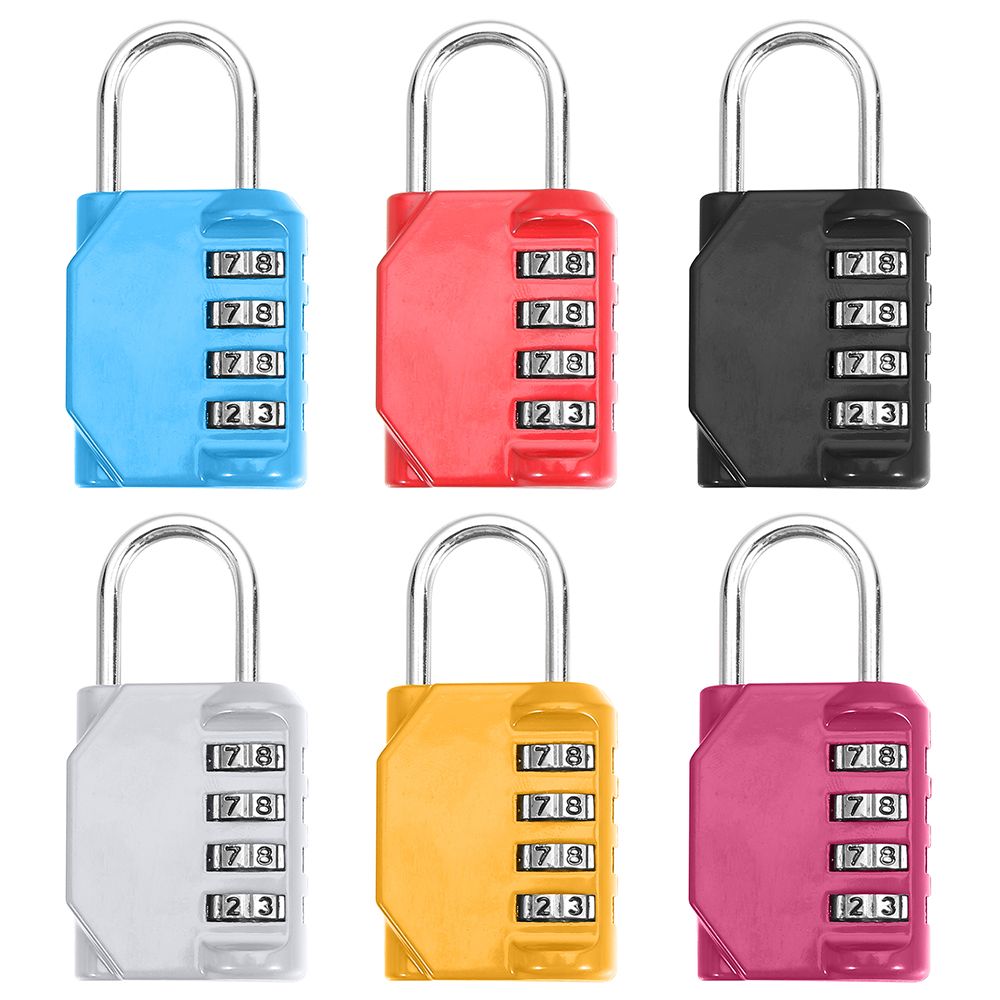 LULU Rust-Proof Combination Lock Waterproof Resettable Password Lock ...