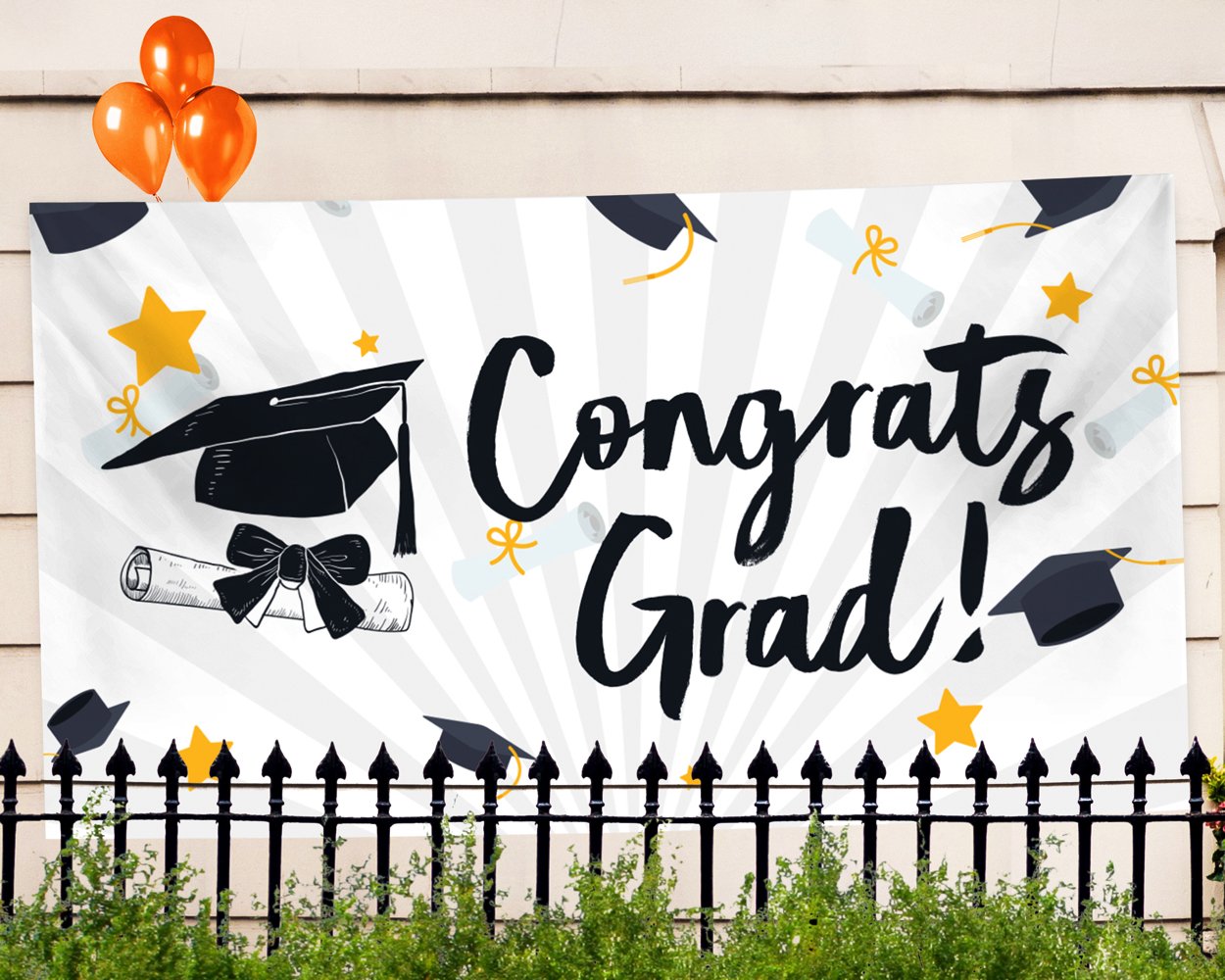 spanduk / spanduk banner / spanduk congrats graduation | Lazada Indonesia