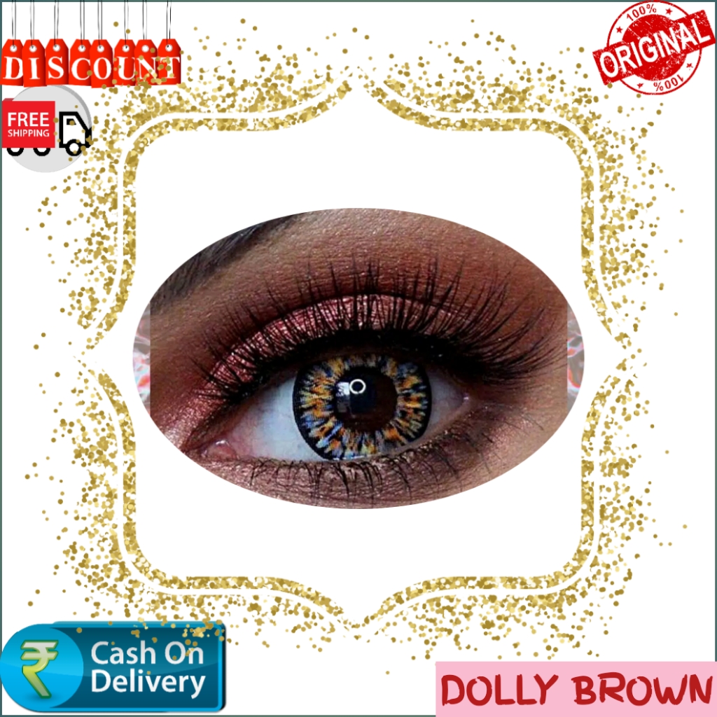 Soflens the dolly eye hazel | Lazada Indonesia