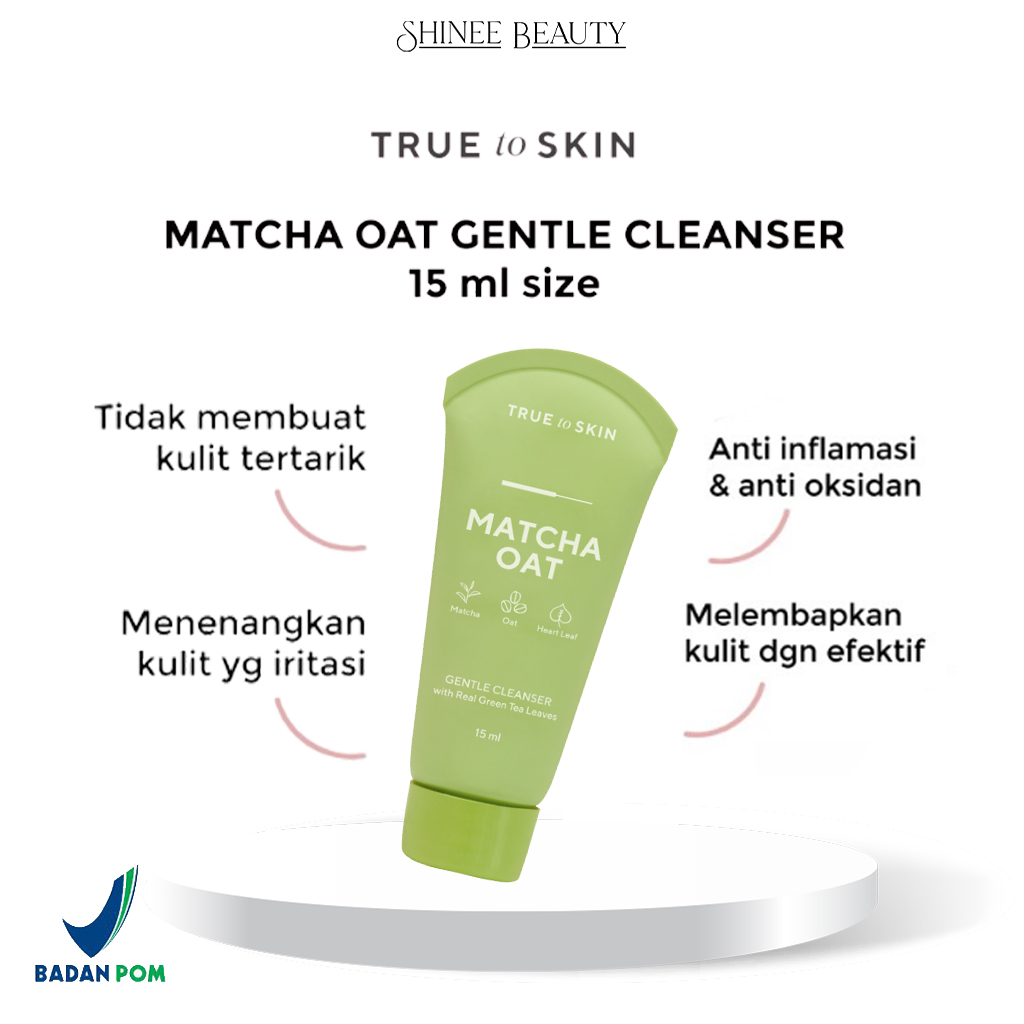 True to Skin - Matcha Oat Gentle Cleanser - 100mL | 15mL | TTS | Lazada ...