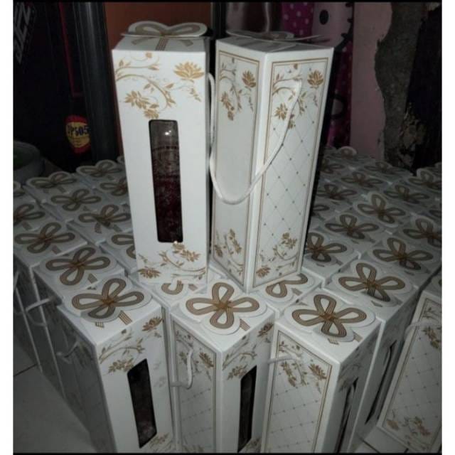 Box Souvenir Tumble 420 Ml Wadah Botol Atau Bungkus box Botol untuk ...