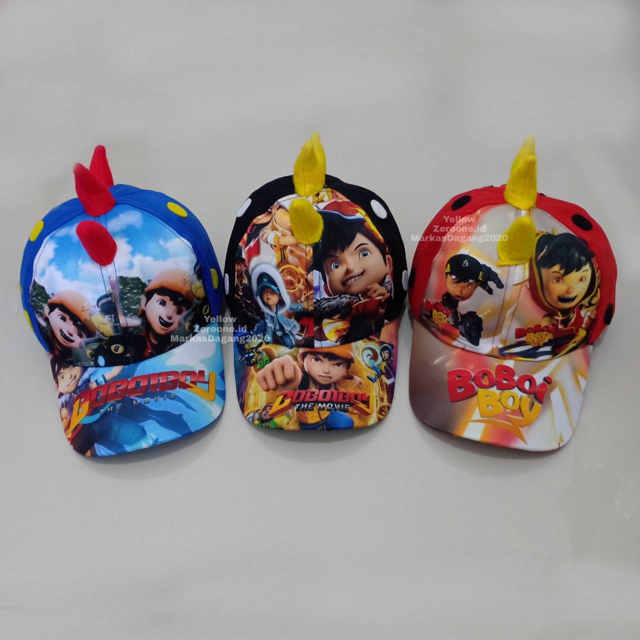 Topi Baseball Anak Karakter Kartun Boboiboy / Topi Baseball Anak Laki ...